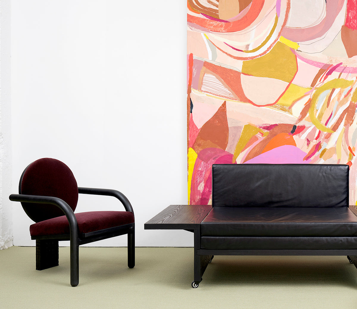 Theia lounge chair - natural – Sight Unseen Shop